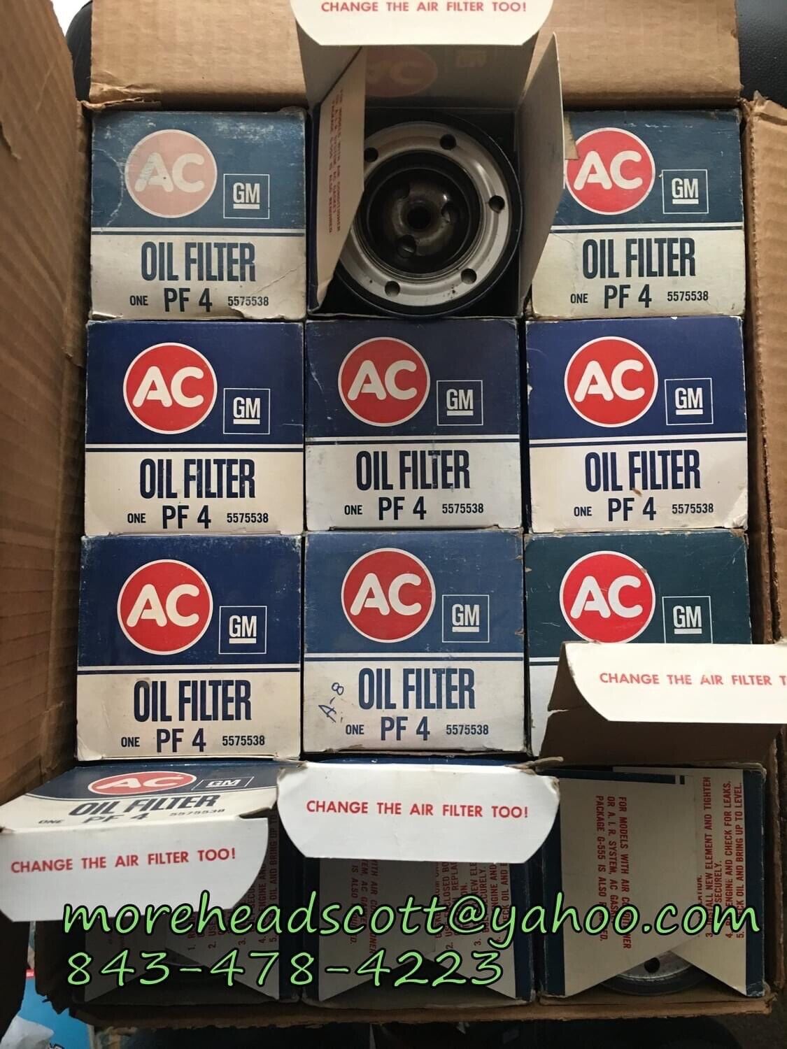 NOS AC/DELCO 1960-69 CORVAIR OIL FILTER | CorvairFarmer